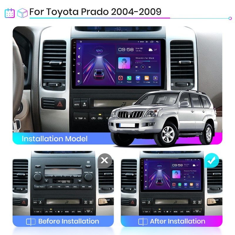 izzishop.cz | Toyota Land Cruiser Prado J120 Multimedia - 1/16GB